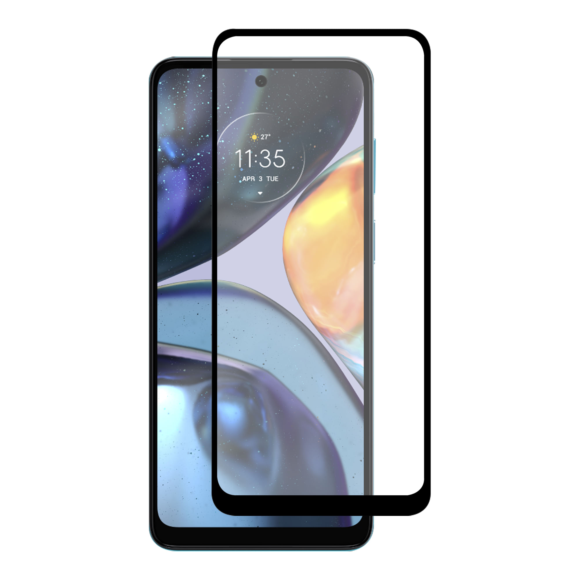 Protector Pantalla Mobo Moto E32/G22 Negro - Mobo - Mobo