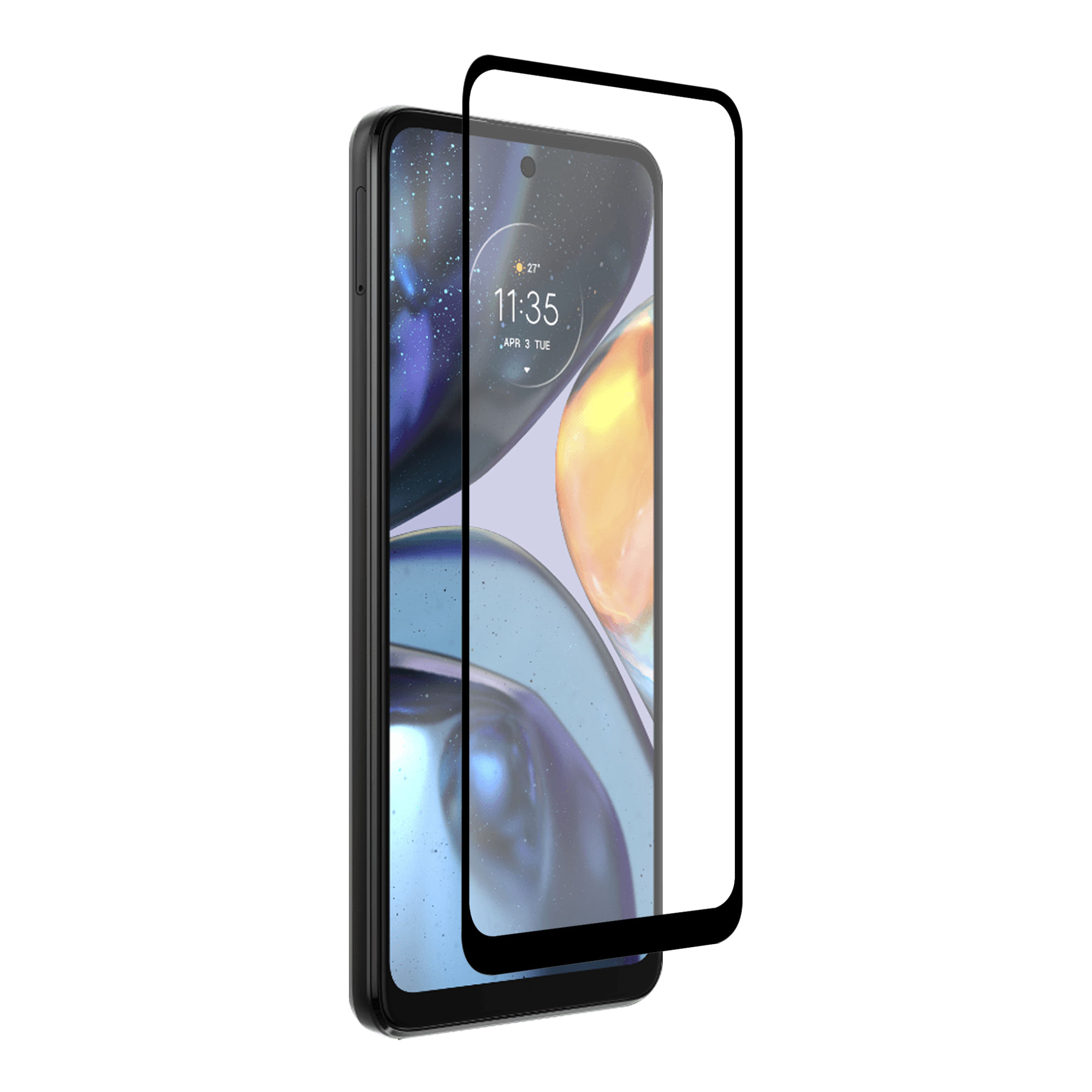 Protector Pantalla Mobo Moto E32/G22 Negro - Mobo - Mobo