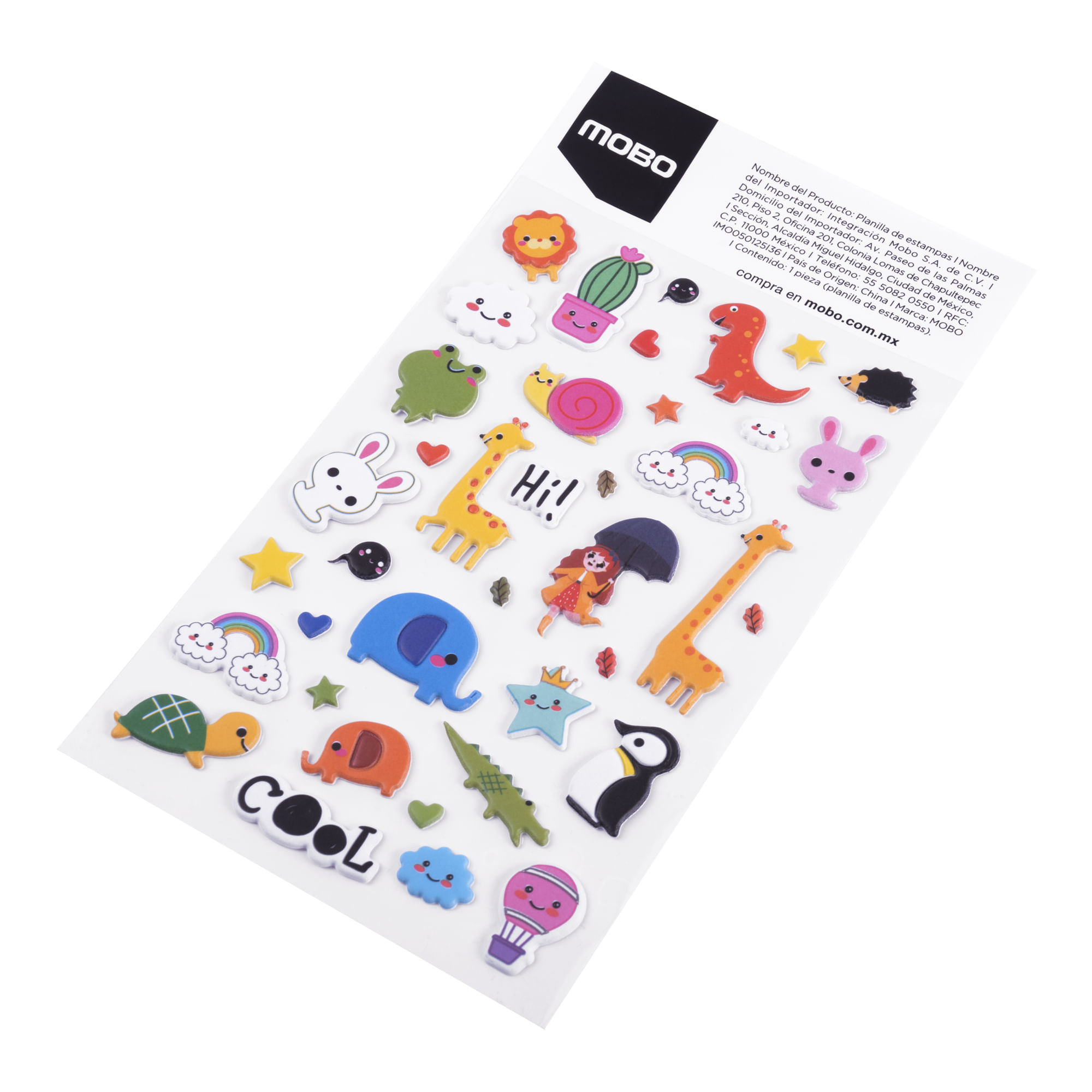 Planilla Stickers Mobo Cool - Mobo