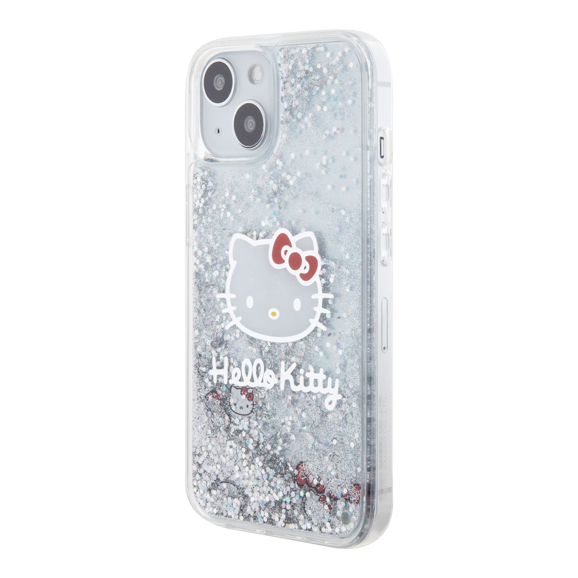 Funda Hello Kitty Liquid Glitter Transparente IPhone 12 Pro/12 - Mobo