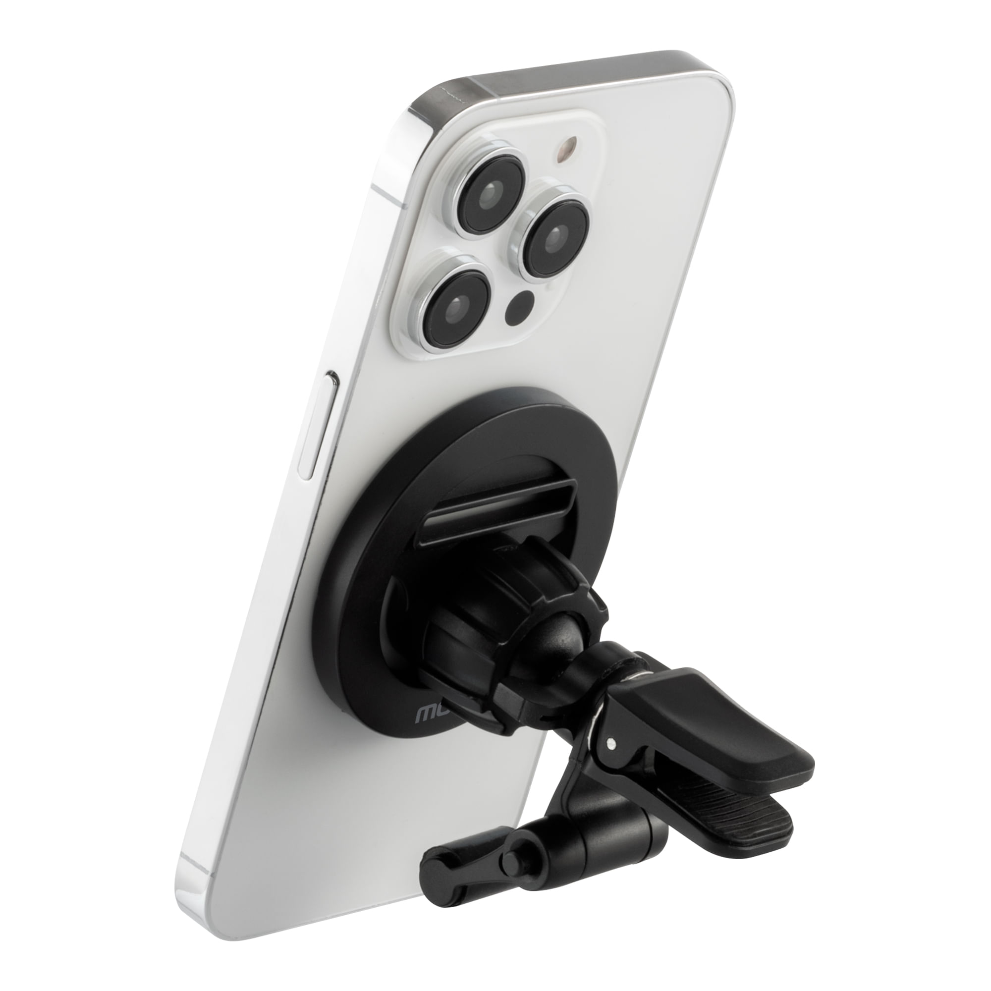 Porta Teléfono Mobo Airmag De Ventila Magsafe Negro - Mobo