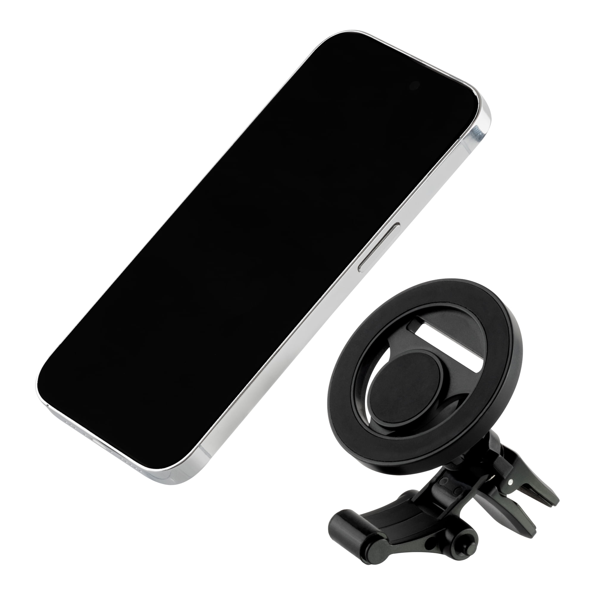 Porta Teléfono Mobo Airmag De Ventila Magsafe Negro - Mobo