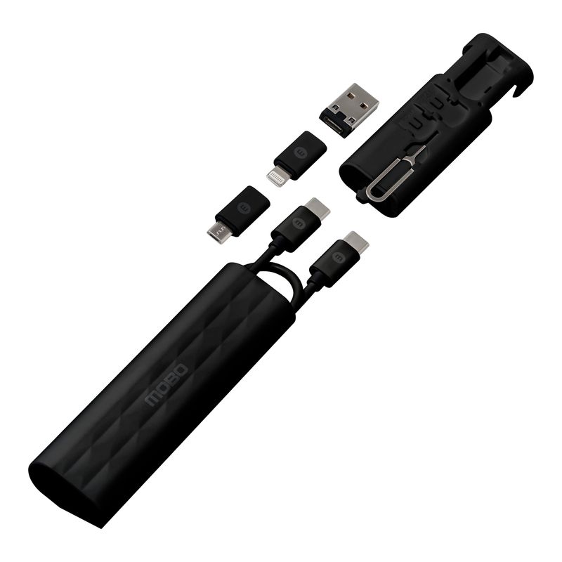 Kit Cable Mobo Gear Multipuntas Negro 27cm 3a - Mobo