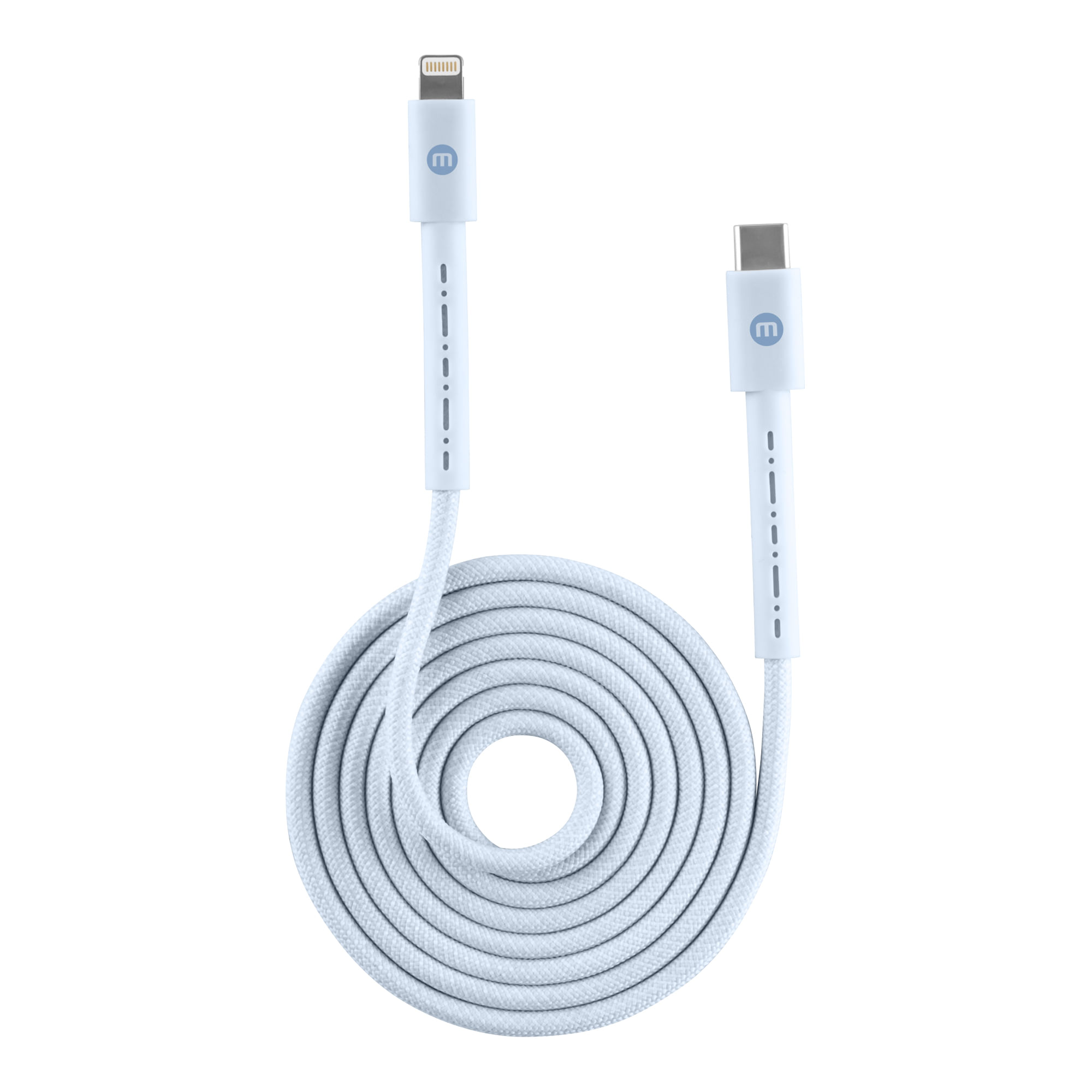 Cable Mobo Certificado Tide Tipo C A Lightning Azul 1.2m 3a - Mobo