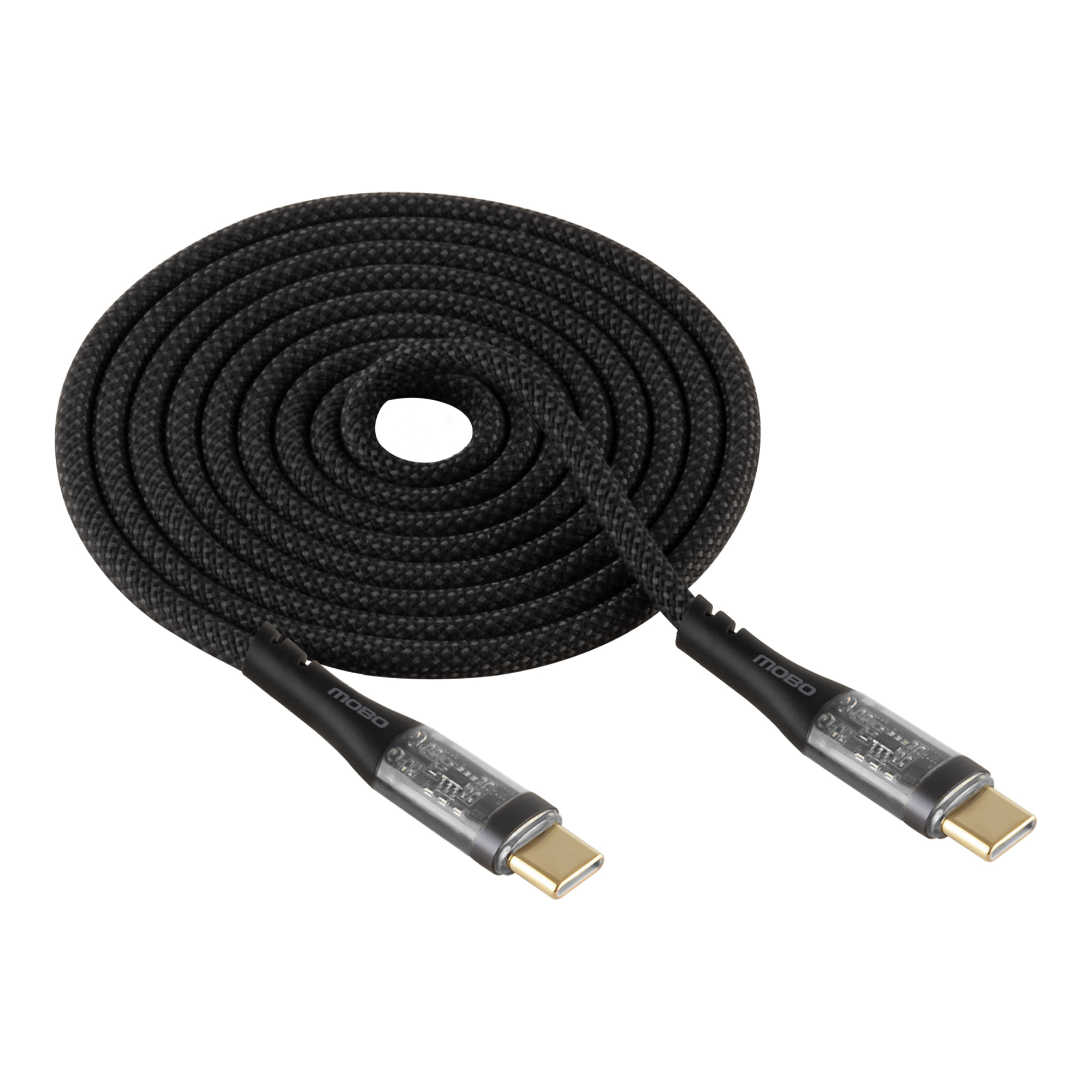 Cable Mobo Flux Tipo C A Tipo C Negro 1.2m 5a - Mobo