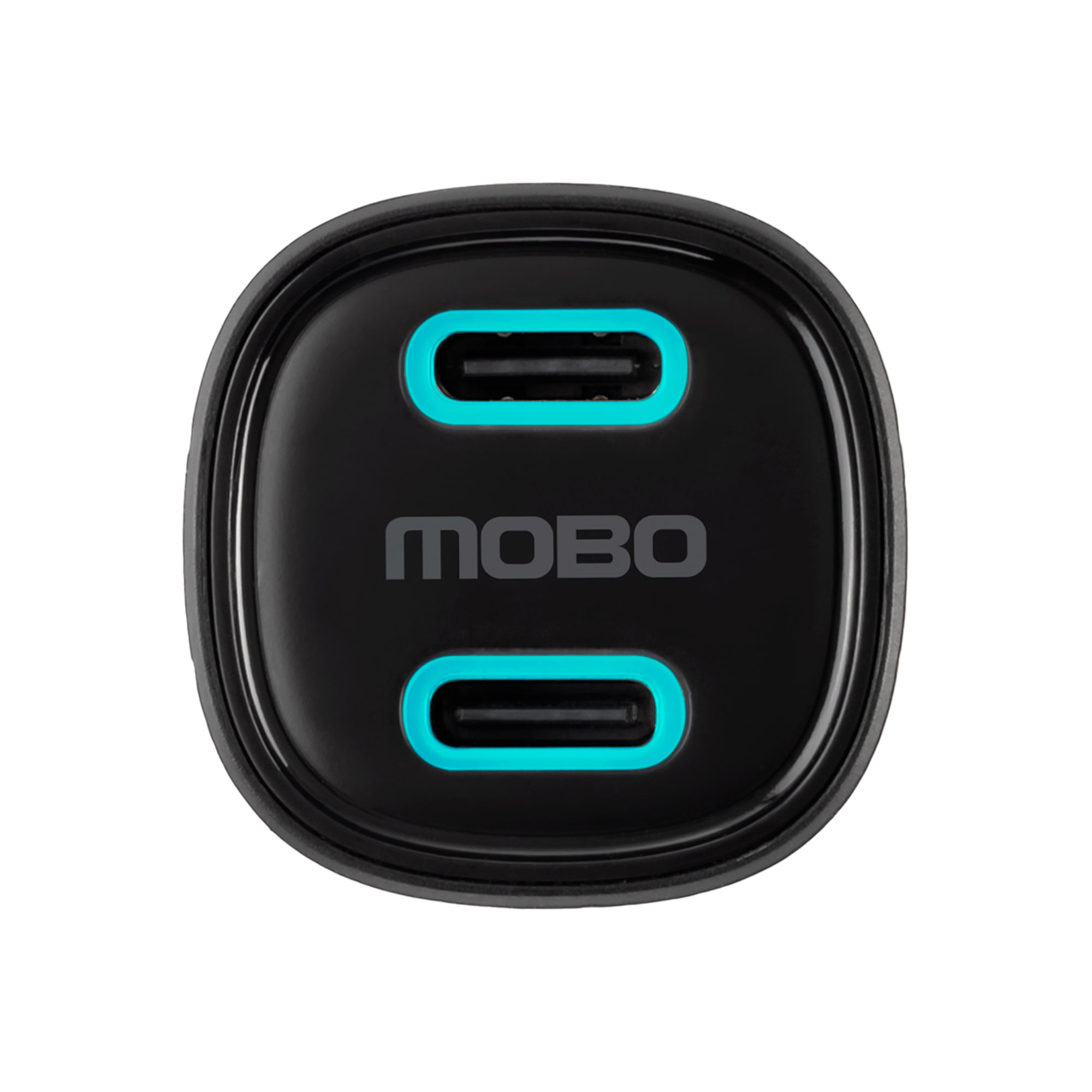 Cargador Para Auto Mobo Potent 2 Puertos Usb-C Negro 40w - Mobo