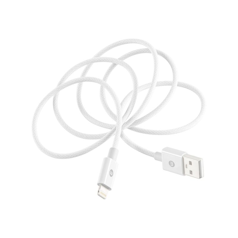 Cable Mobo Fress USB A Lightning 1M 12W Blanco - Mobo