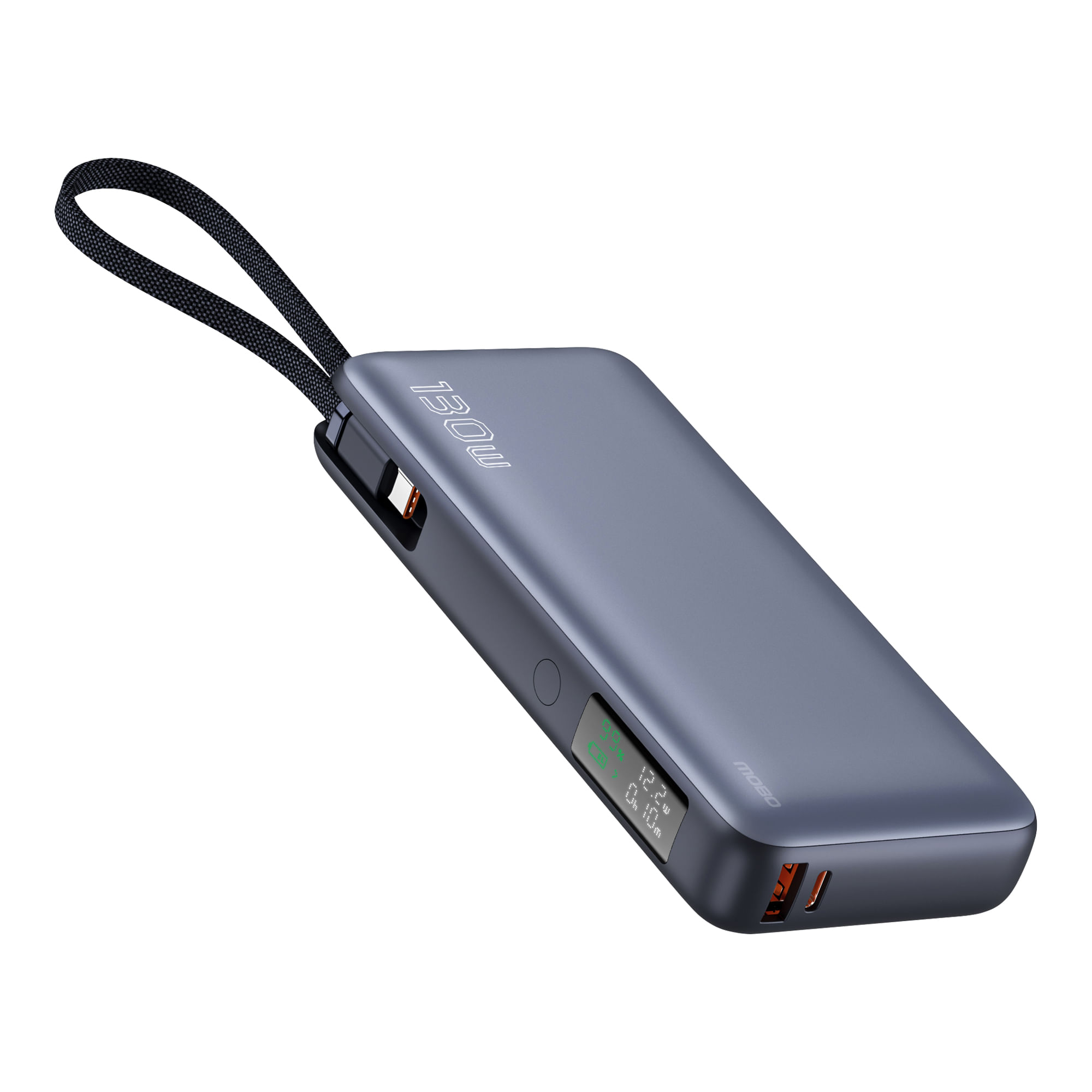 Power Bank Para Celular Ryden Mobo 2,000 Mah 130w - Negro - Mobo